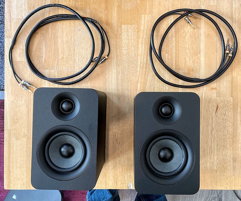 Kanto YU Passive 4'' Desktop Speakers (Pair) 2021 - Black | Reverb