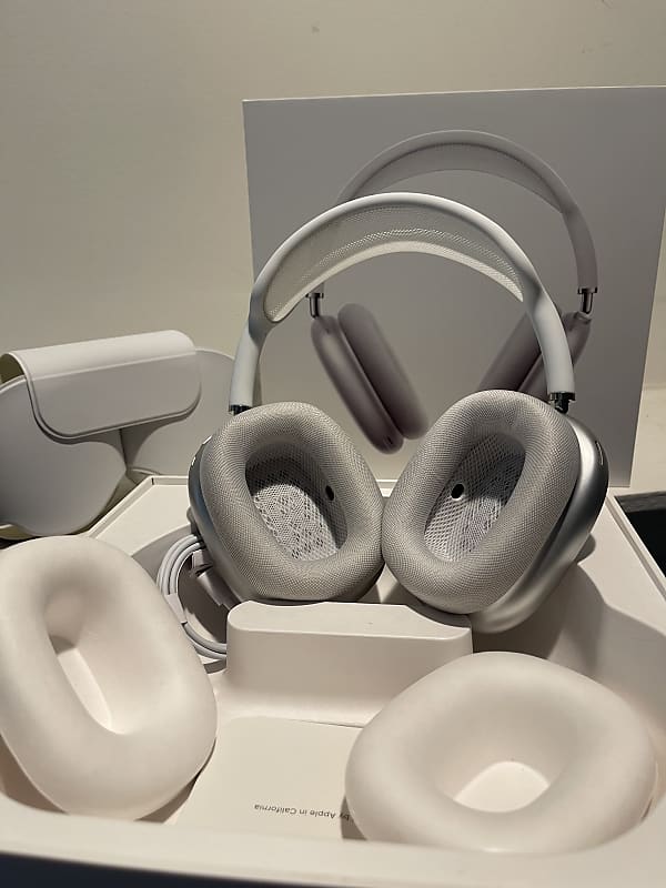 Airpod Max in Silver - Superior Audio with 20 Hours of | Reverb