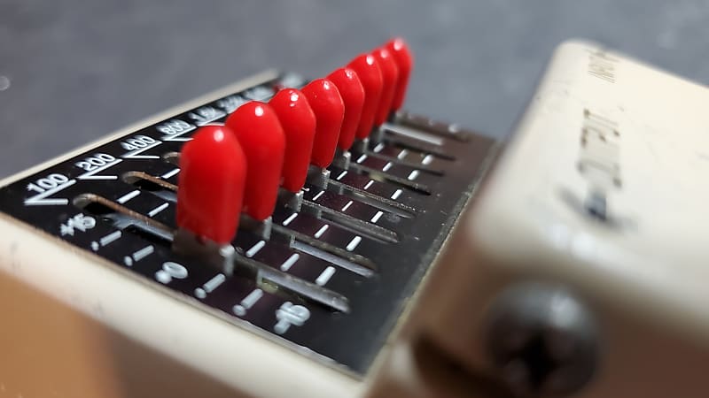 Generic Slide Pot Fader Cap Covers Red (8-Pack) | Reverb