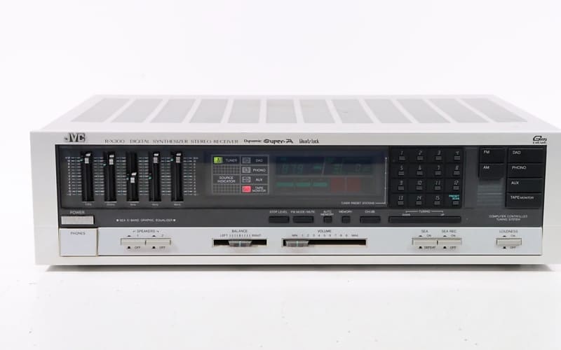 JVC R-x300 1984 boîtes d origine,manuel et même la | Reverb