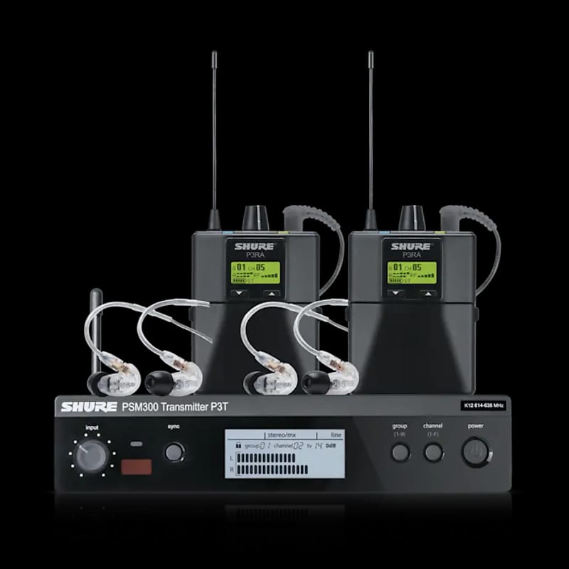 Shure PSM300 Twinpack Pro Wireless Monitor | Reverb