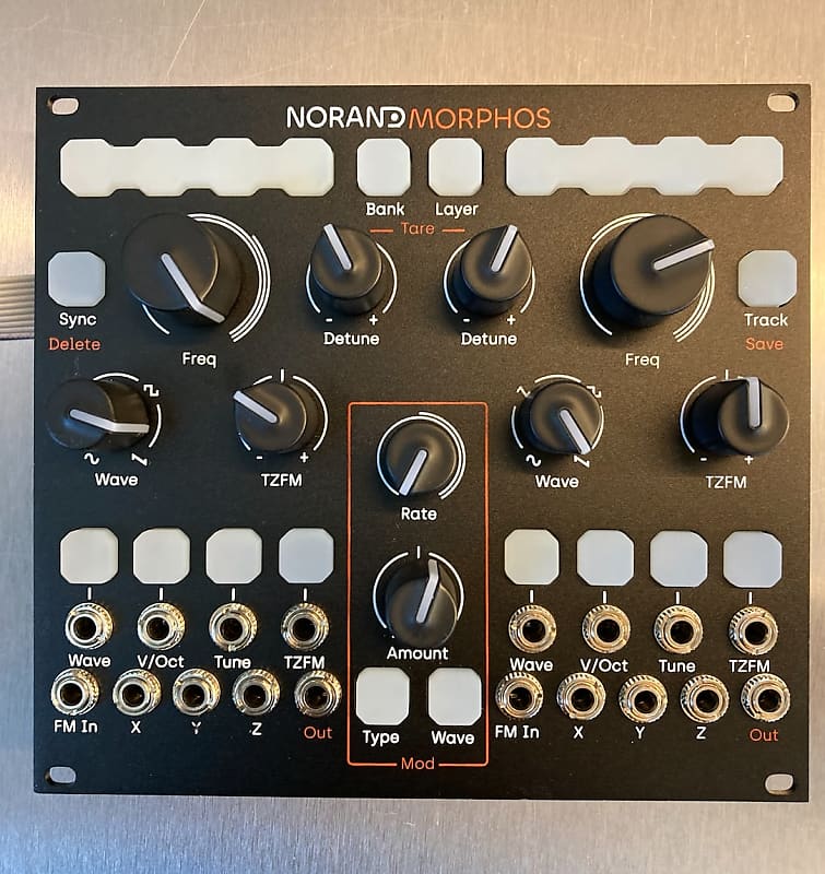 Norand Morphos 3D Morphing Complex Oscillator | Reverb