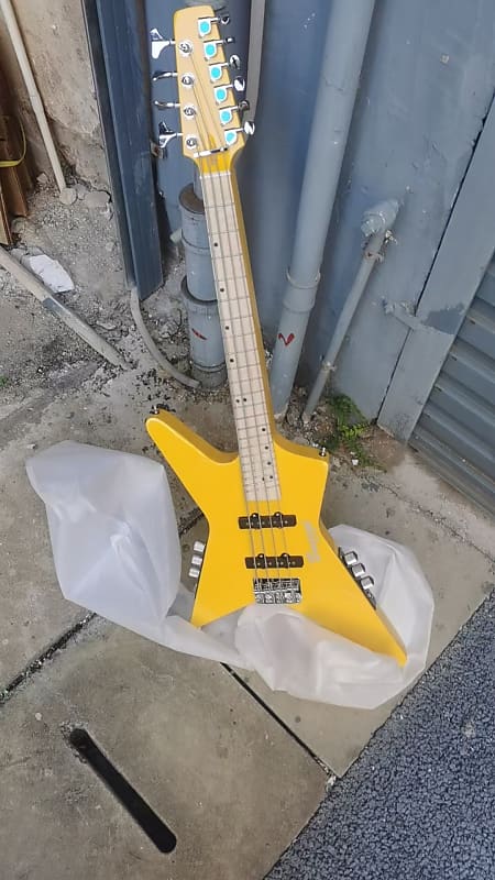 4 Strings Bass /6 Strings Lead Double Sided, Neck Through, | Reverb