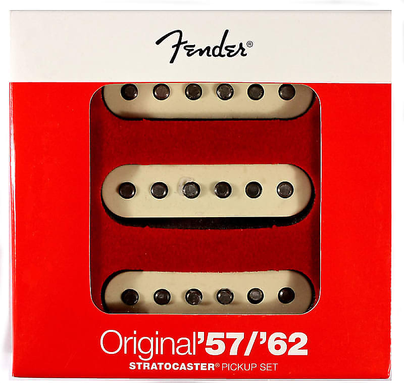 Fender PURE VINTAGE ’57/’62 STRATOCASTER® PICKUP SET | Reverb