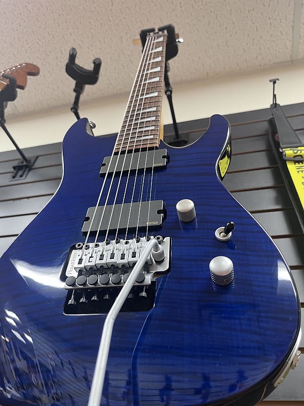 Jackson DR7T FR MIJ 2000 - Blue Flame | Reverb