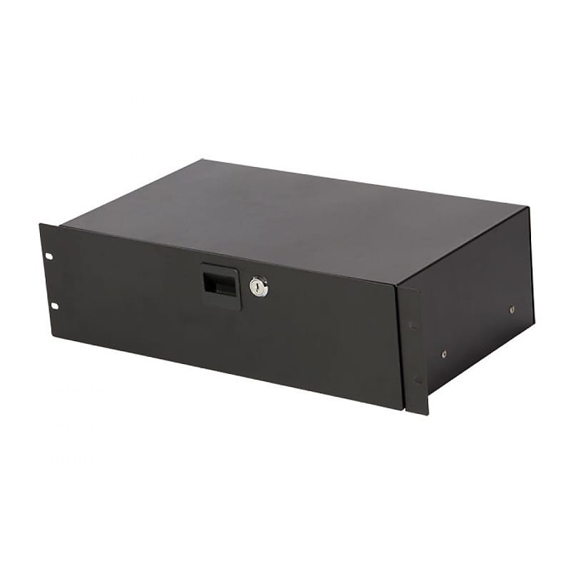 On-Stage - 3U Locking Rack Drawer (Shallow)! RDLS3000 *Make | Reverb