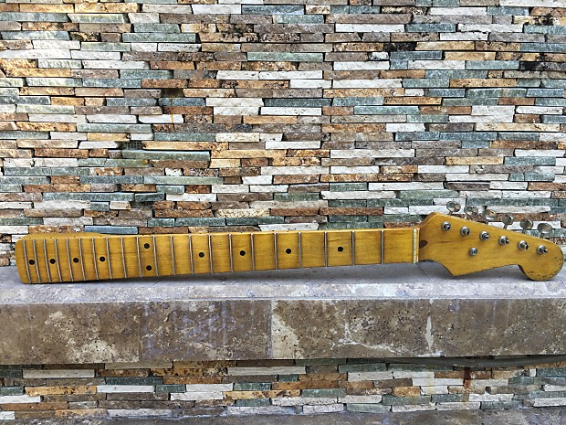 Relic maple neck for Fender Stratocaster Strat aged | Reverb