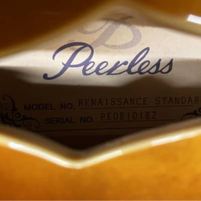 Peerless Renaissance Standard - Sunburst | Reverb