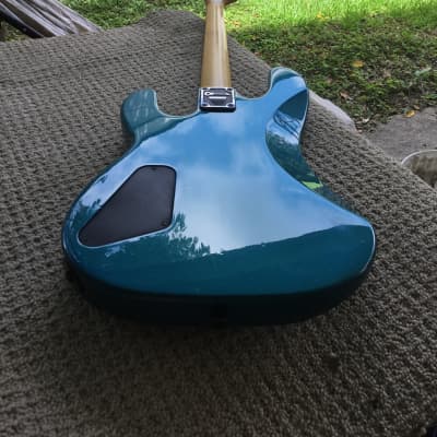 Charvel-Jackson 2B Bass Guitar Late 80s - Metallic Blue | Reverb