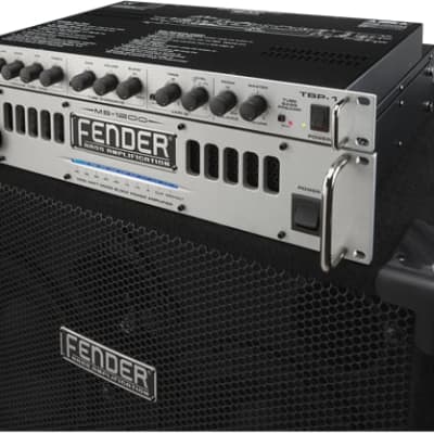 Fender MB-1200 Bass Power Amplifier (1200 Watts) | Reverb