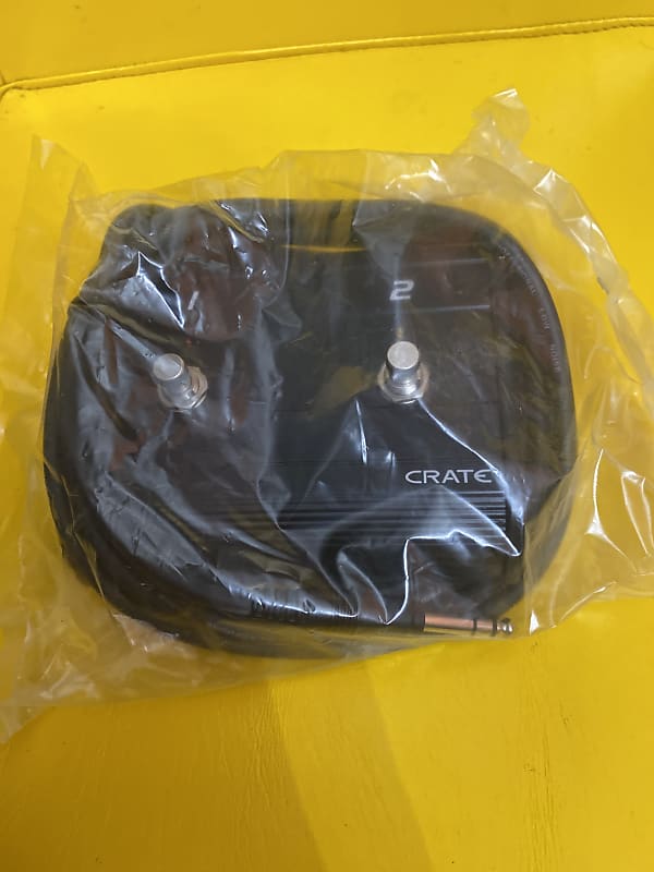 Crate 2-Button Footswitch - Black | Reverb