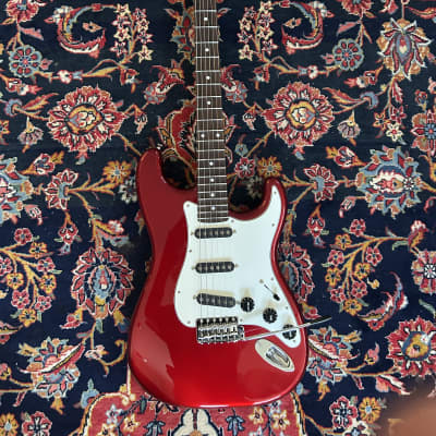 Blair Instruments Strat, Red Elm, Figured Maple Neck, | Reverb