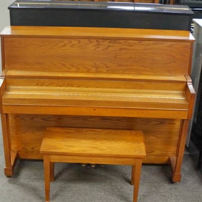 Kawai UST8 Professional Upright Piano Oak Satin | Reverb