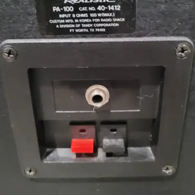 Realistic PA-100 Speaker | Reverb