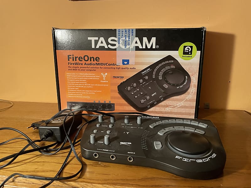 TASCAM FIREONE Audio Firewire Interface, MIDI-Control | Reverb