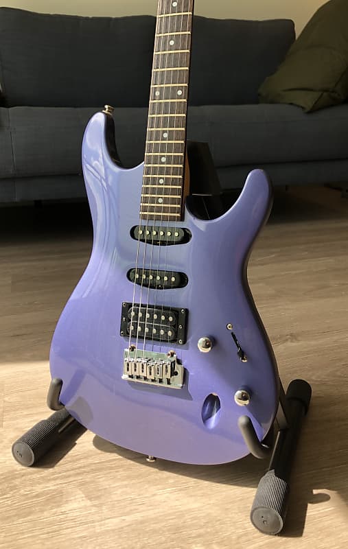 Purple Ibanez SA160 superstrat | Reverb