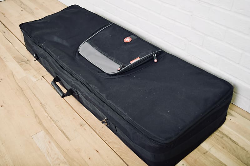 Road Runner keyboard soft travel case bag for 49 key synth in | Reverb