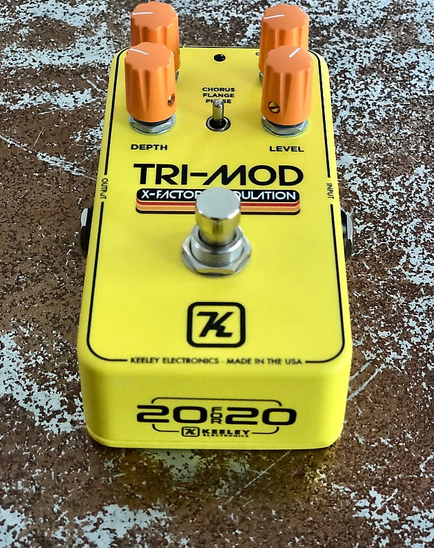 Keeley Limited Edition Tri Mod (Chorus | Flanger | Phaser) | Reverb