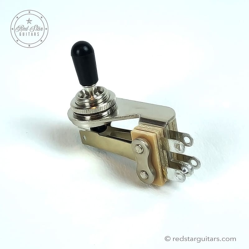 Switchcraft 3-way Toggle Pickup Selector Switch Right Angle | Reverb