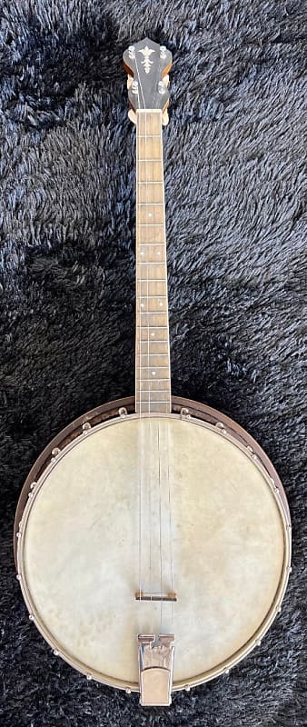 Antique Slingerland MayBell Tenor Resonator banjo with | Reverb