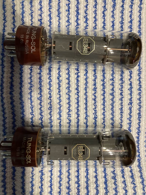 Tung-Sol EL34B | Reverb UK