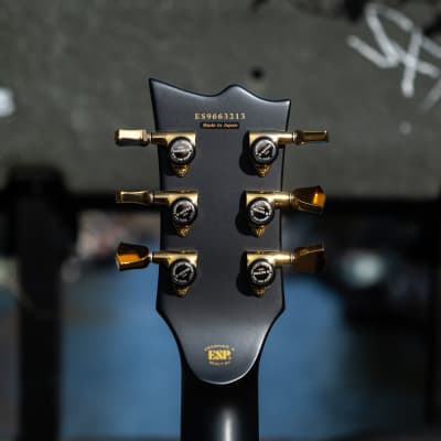 ESP E-II Eclipse Matte Black Aged Binding with | Reverb Deutschland