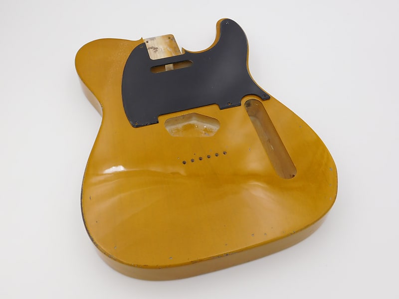 3lbs 15oz BloomDoom Nitro Lacquer Aged Relic Butterscotch | Reverb