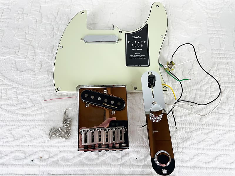 Fender Telecaster LOADED Pickguard and BRIDGE Player Plus | Reverb