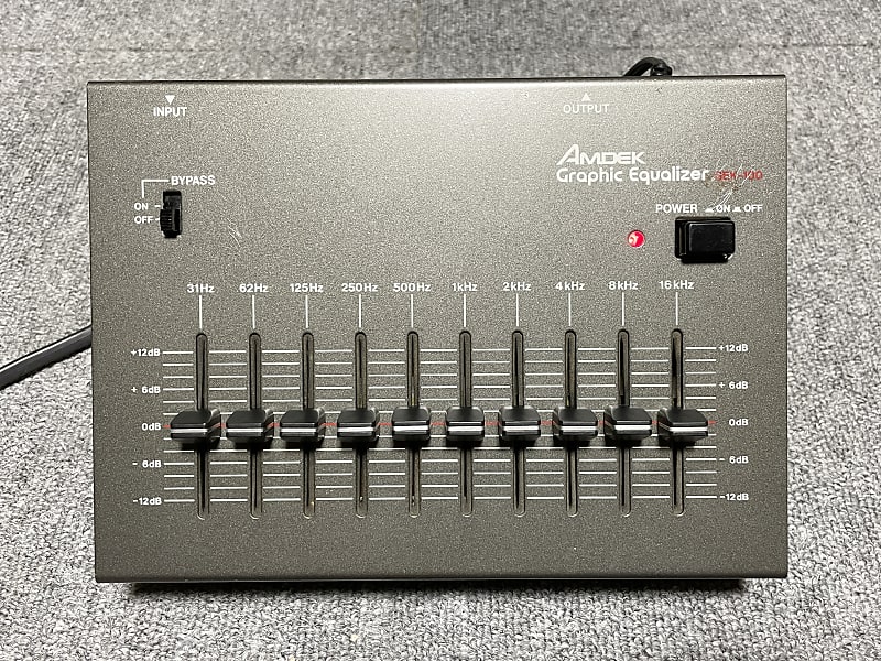 AMDEK GEK-100 Graphic Equalizer | Reverb