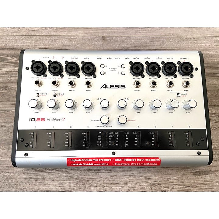 Alesis IO 26 Firewire Interface | Reverb