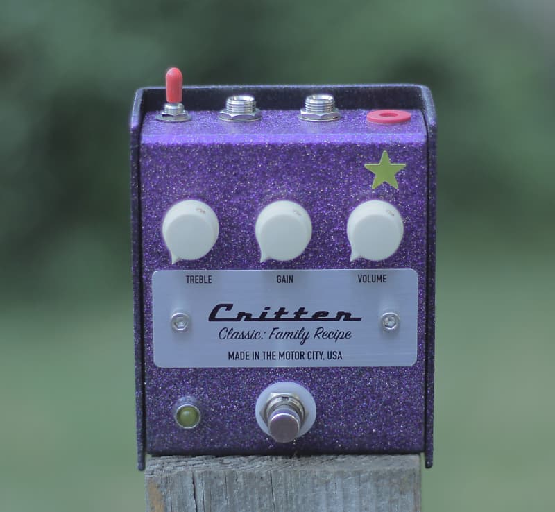 Critter - CFR Klone TLE2072 Equipped! Purple and some. Custom | Reverb