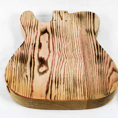 2021 Red Hand Customs Torched Grain Swamp Ash Telecaster Body | Reverb