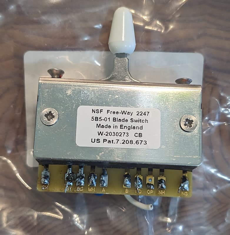 Free-Way 10-Way Blade Switch (For SSS & HSS Guitars) | Reverb