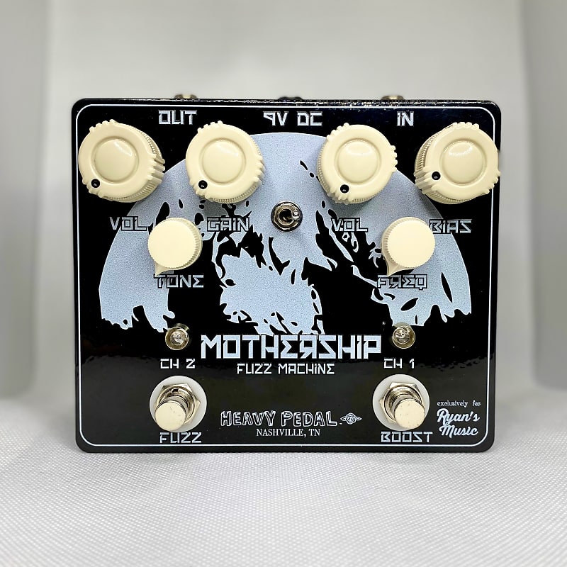 Heavy Pedal Mothership Fuzz Machine + Boost | Hand-Wired | Reverb