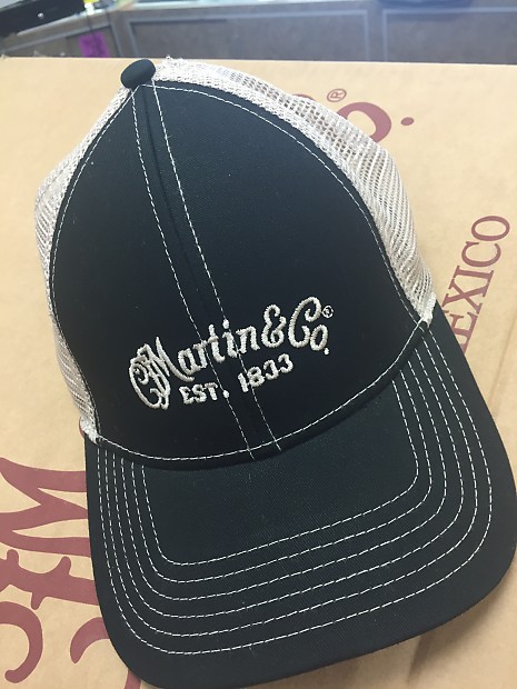 Martin Hat Black And White | Reverb