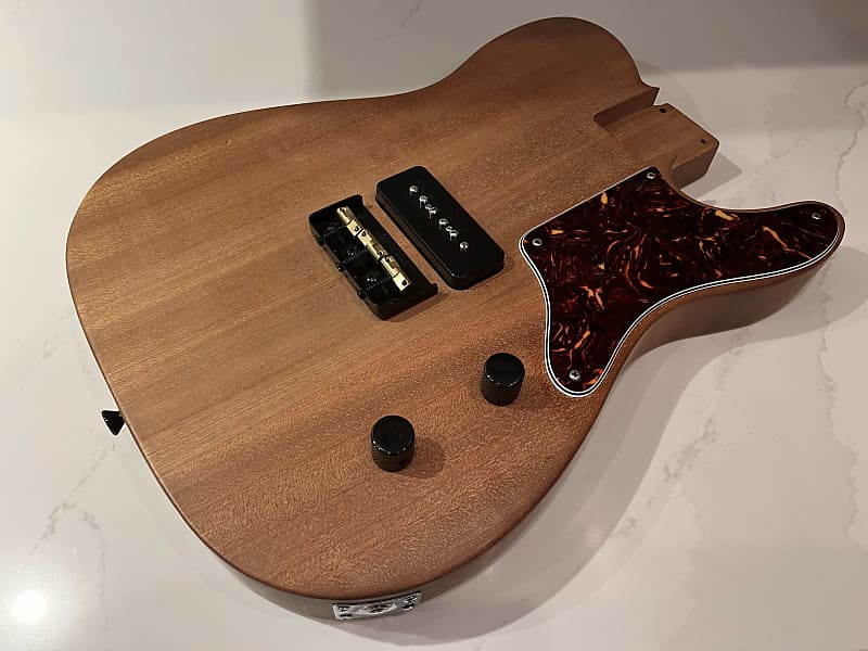 Unknown Telecaster/Esquire Pre-Loaded P90 Mahogany Body 2000s | Reverb
