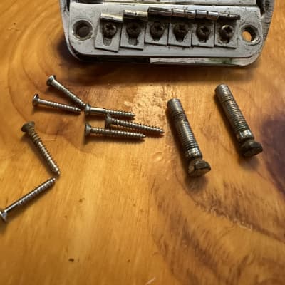 Fender Bronco Bridge Tremolo 1968-1979 - Chrome | Reverb