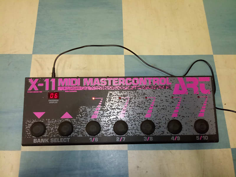 ART X-11 Midi Mastercontrol Pedal | Reverb