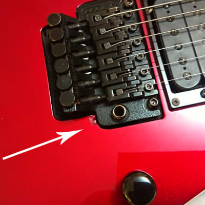 PEAVEY ROTOR EXP Floyd Rose in Candy Apple Red + Explorer | Reverb