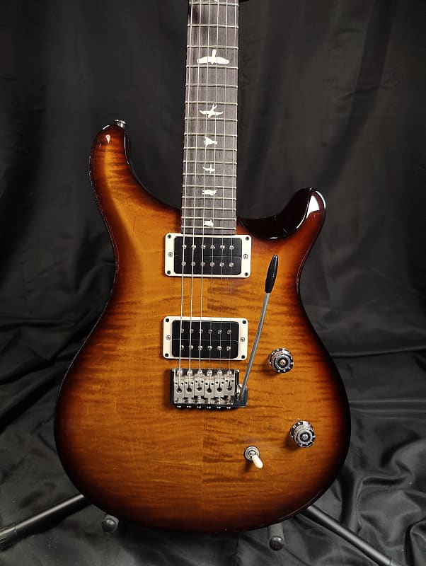 PRS CE24 Black Amber Electric Guitar | Reverb