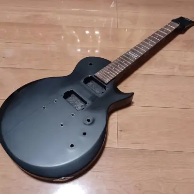 ESP Ltd Eclipse Satin Black Les Paul Type Shape | Reverb