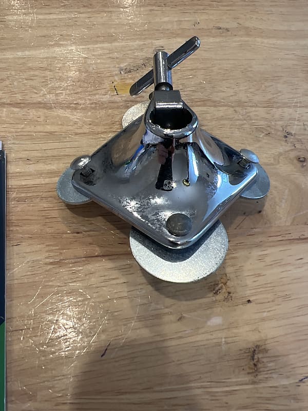 Slingerland Set-o-Matic Tom drum mount in chrome w /hardwere | Reverb