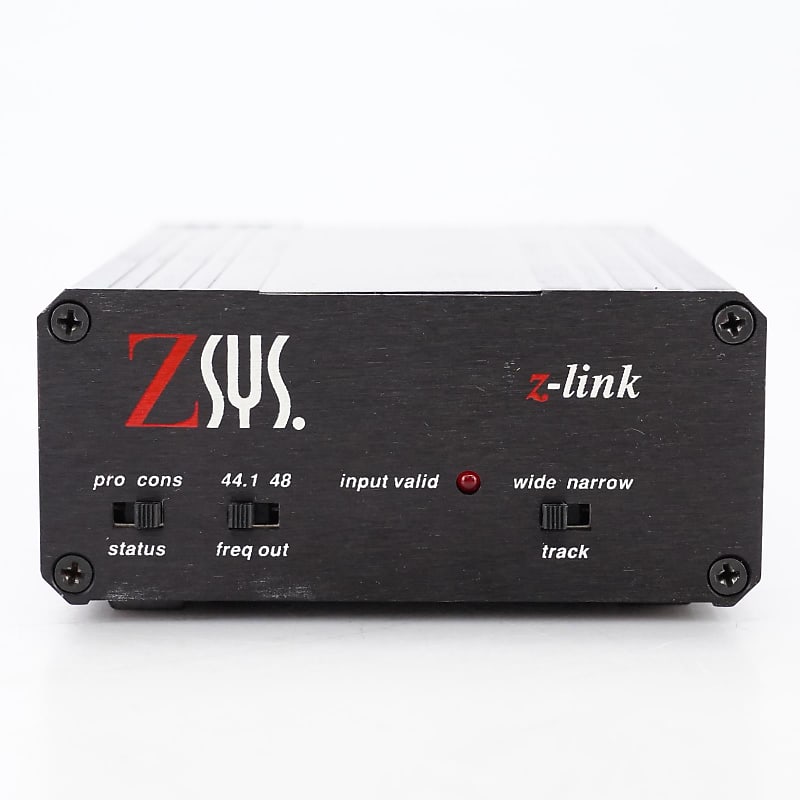 ZSYS Z-Link Sample Rate Converter w/ Manual & Power Supply | Reverb