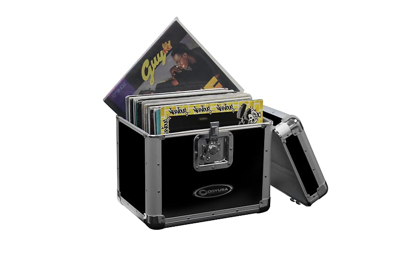 Odyssey KLP2BLK - Stackable LP Case (Black) | Reverb