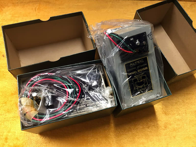 2 Vintage Altec 605B Speaker Crossovers Dividing Network NOS | Reverb