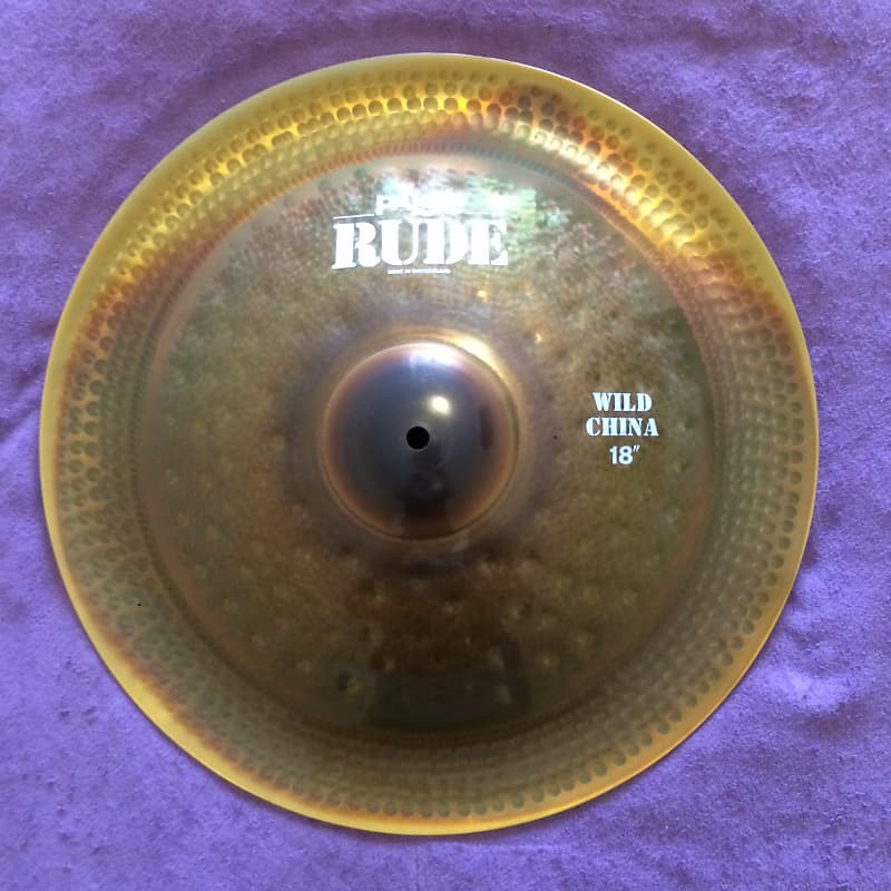 Paiste Rude Wild China 18" | Reverb
