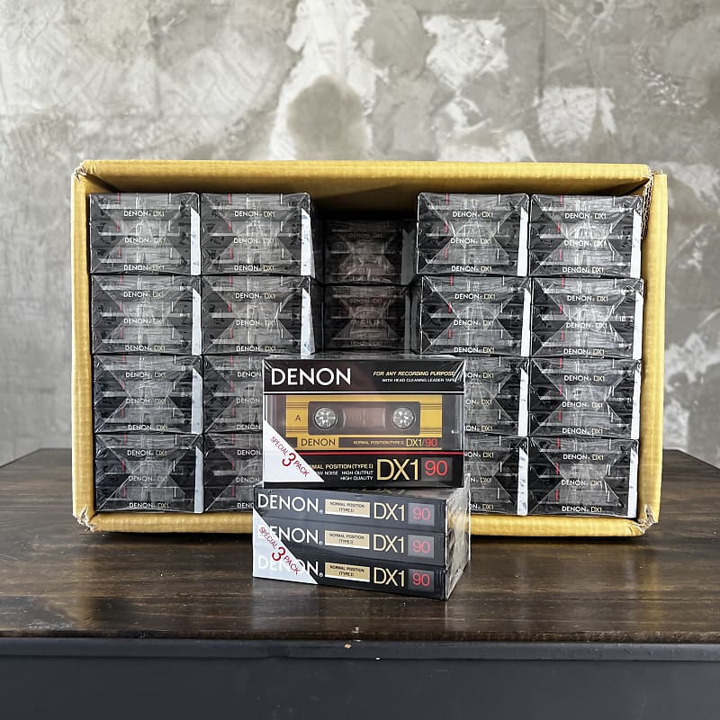 Denon DX1 Type I cassettes 1990 | Reverb