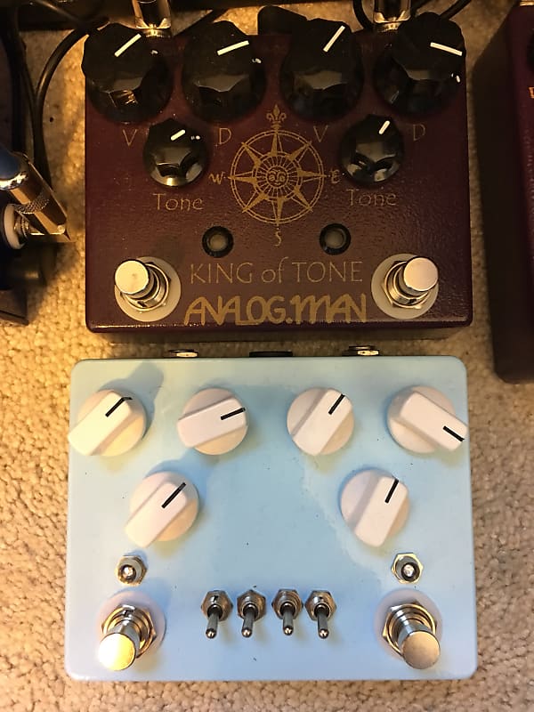 Pedal PCB Analogman King of Tone Clone | Reverb