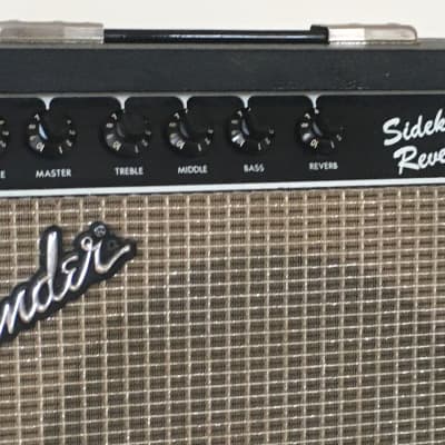 1986 Vintage Fender Sidekick Reverb 20 Blackface Spring | Reverb