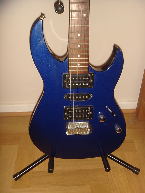 Cruiser By Crafter Metallic Blue Stratocaster Electric Guitar | Reverb
